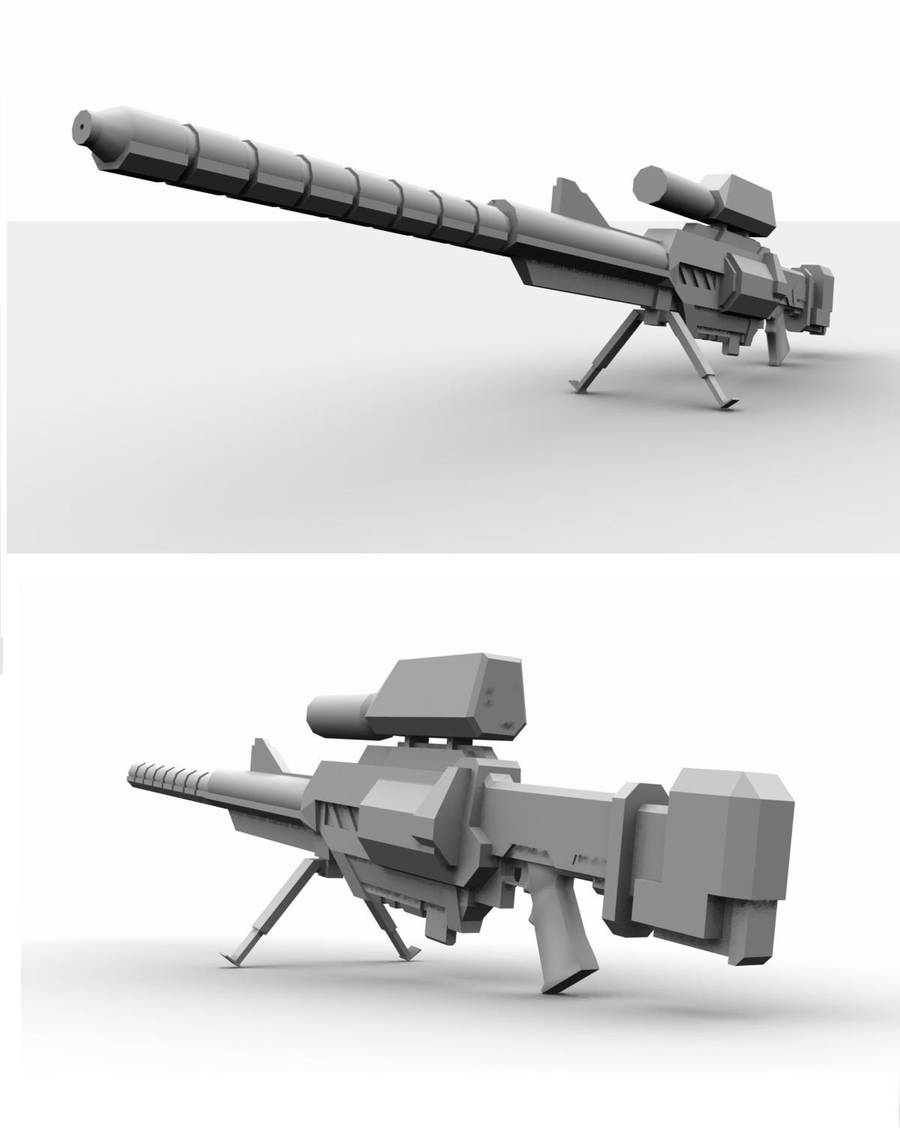 M99 Stanchion Gauss Rifle by Diaboy on DeviantArt