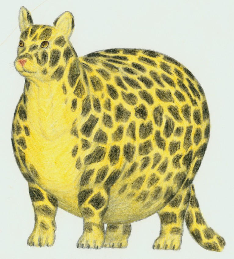 Fat leopard by Soobel on DeviantArt