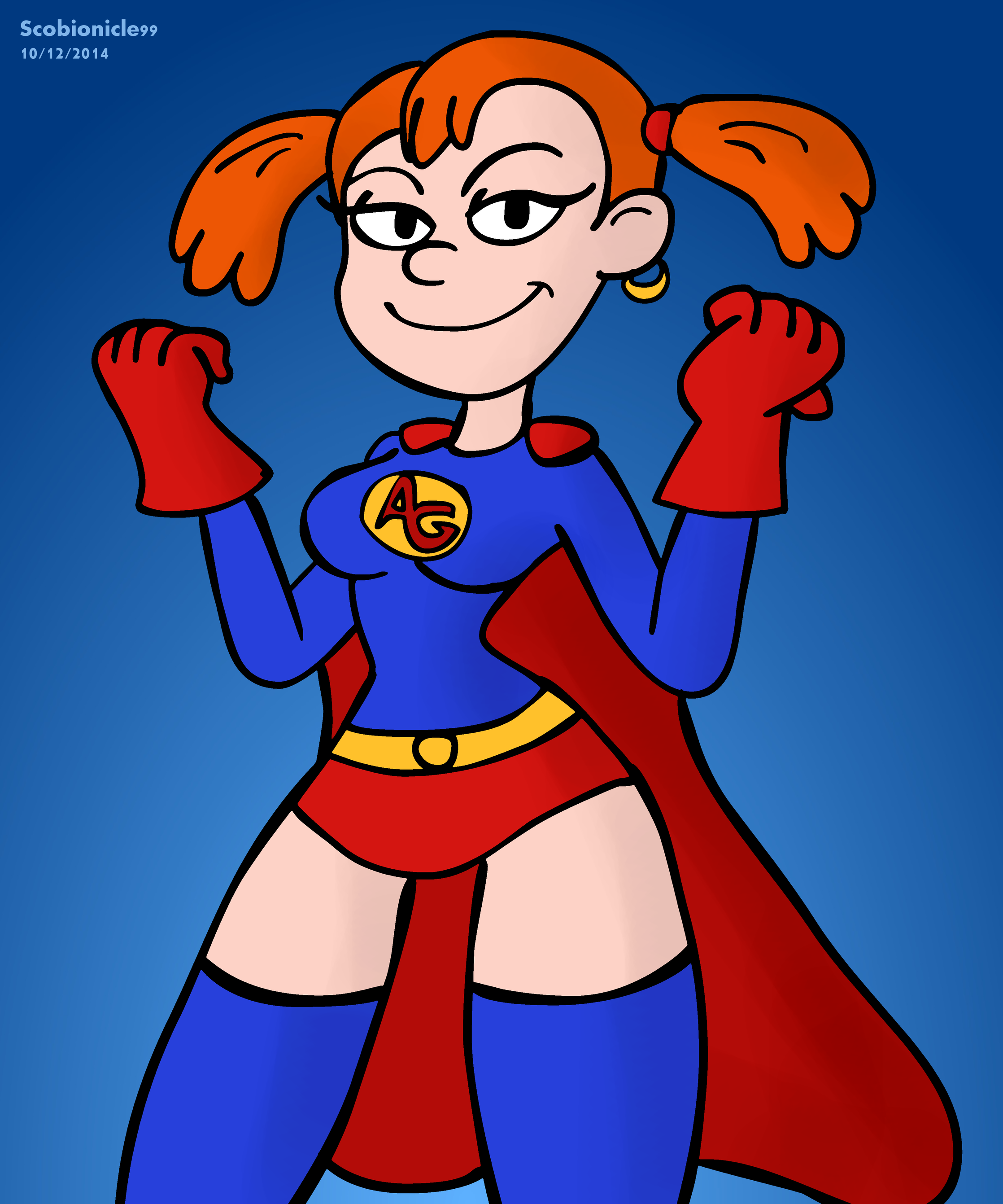 Action Gal by SB99stuff on DeviantArt