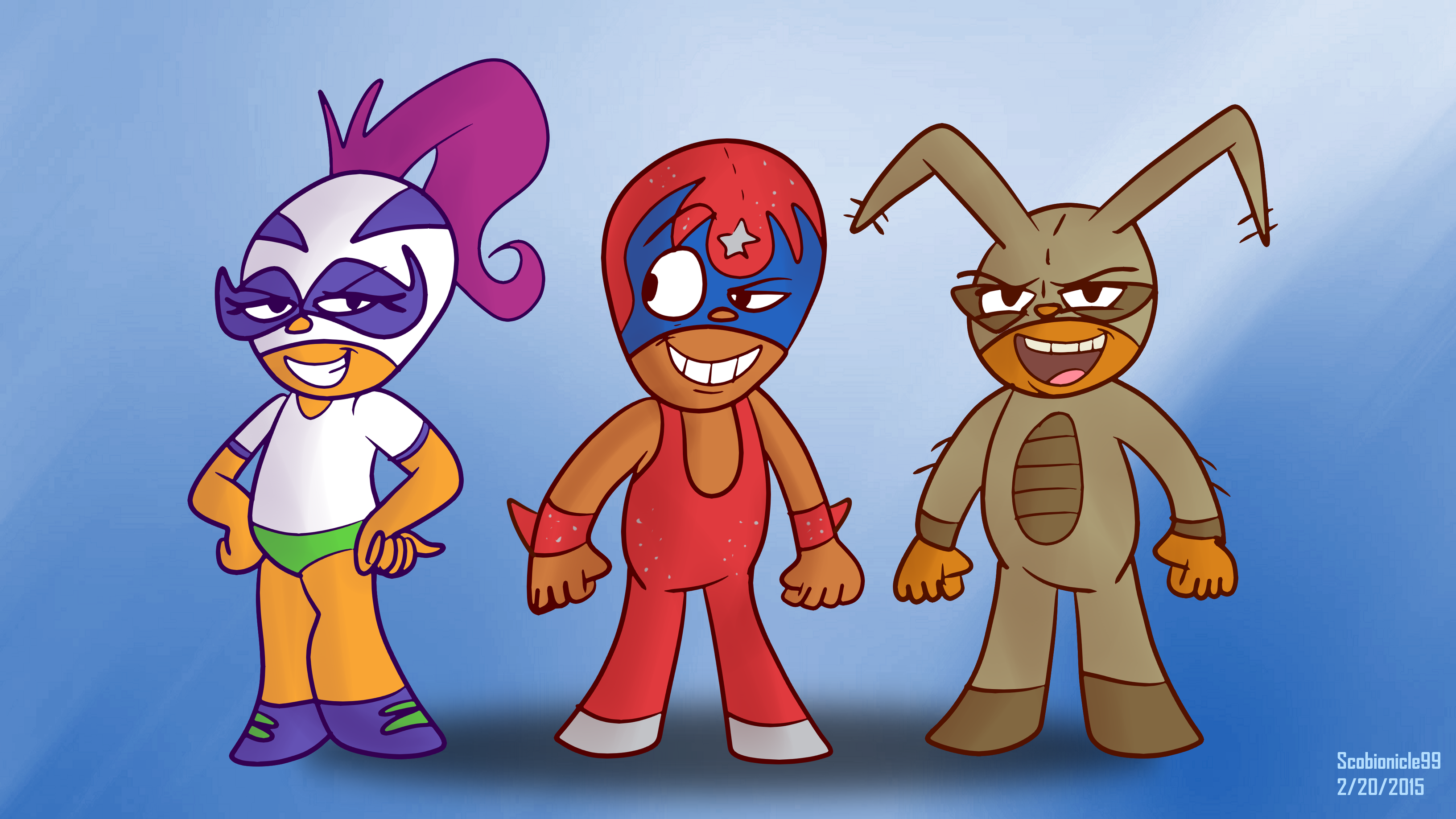 Mucha Lucha by SB99stuff on DeviantArt