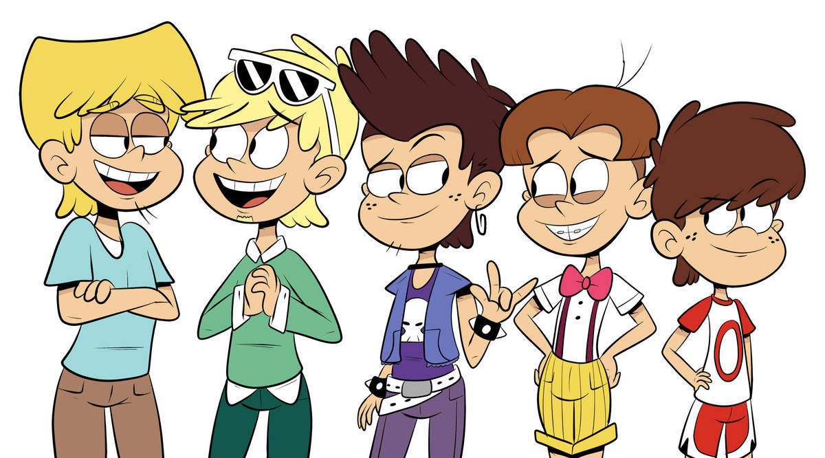 Loud Brothers 1 by SB99stuff on DeviantArt
