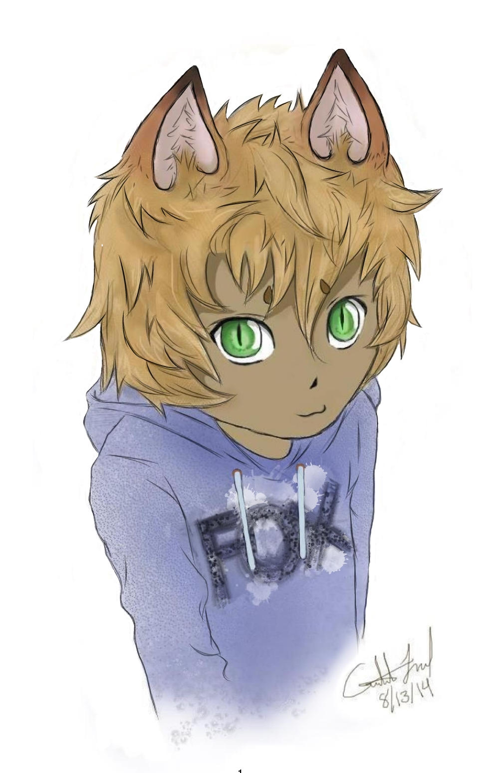 Fox Boy by RedRosesLast4eva on DeviantArt