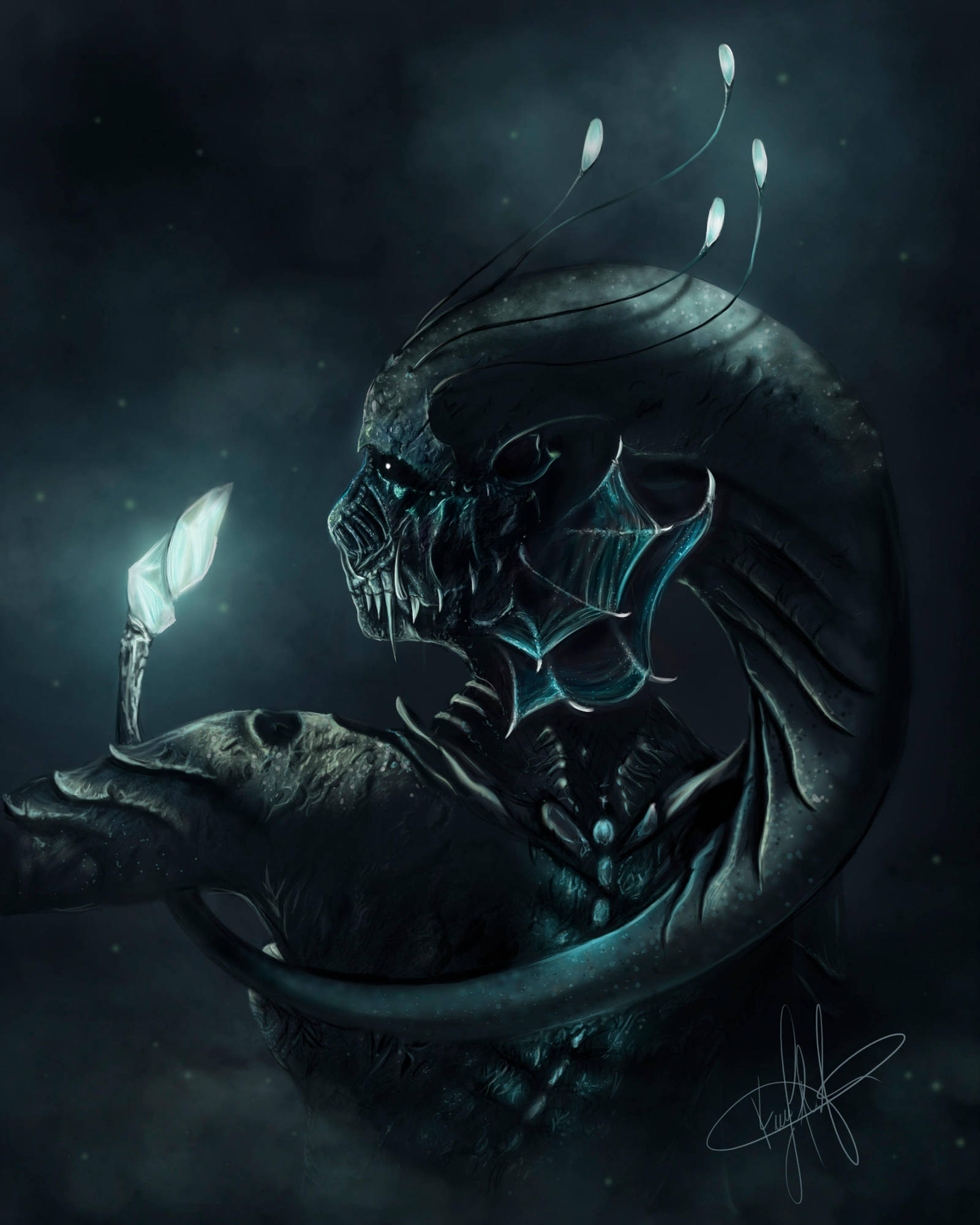 Dark Water Nymph by Rubydeathgurl on DeviantArt