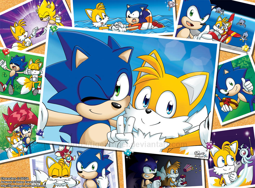 Sonic and Tails Sontails favourites by TanyaWind on DeviantArt