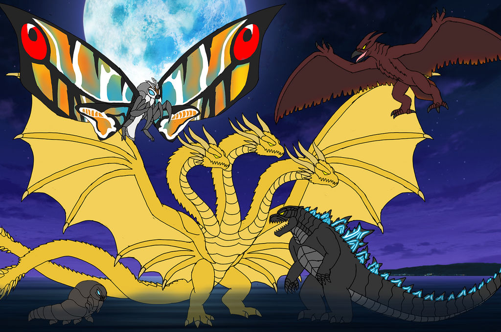 Godzilla KOTM Chibis by BrunoZillinHero on DeviantArt