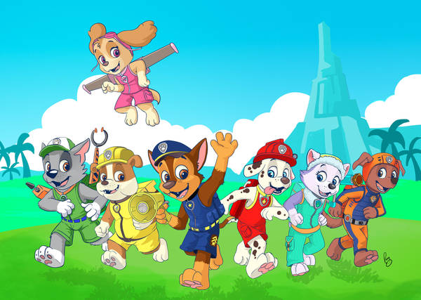 Paw Patrol Fanart by pandapaco on DeviantArt