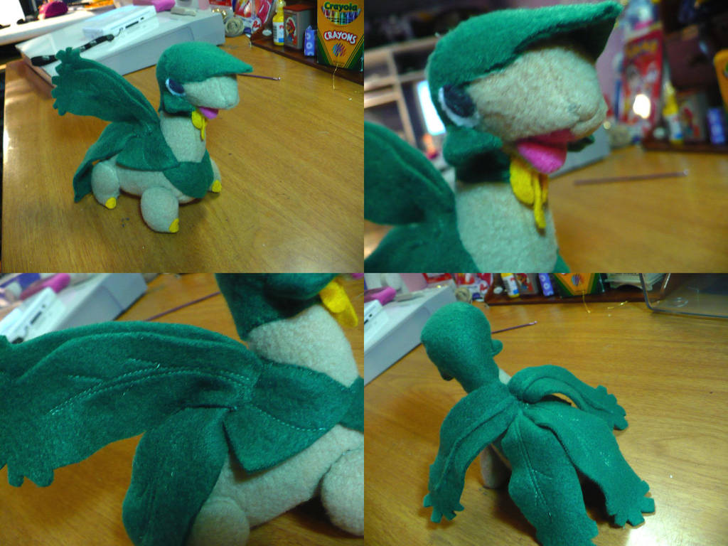 Baby Tropius Plushie by PlushRayseTiger on DeviantArt