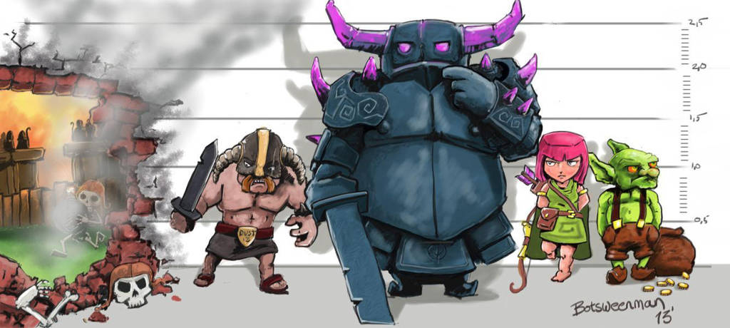 Clash Clans Art by BotswanaSteve on DeviantArt