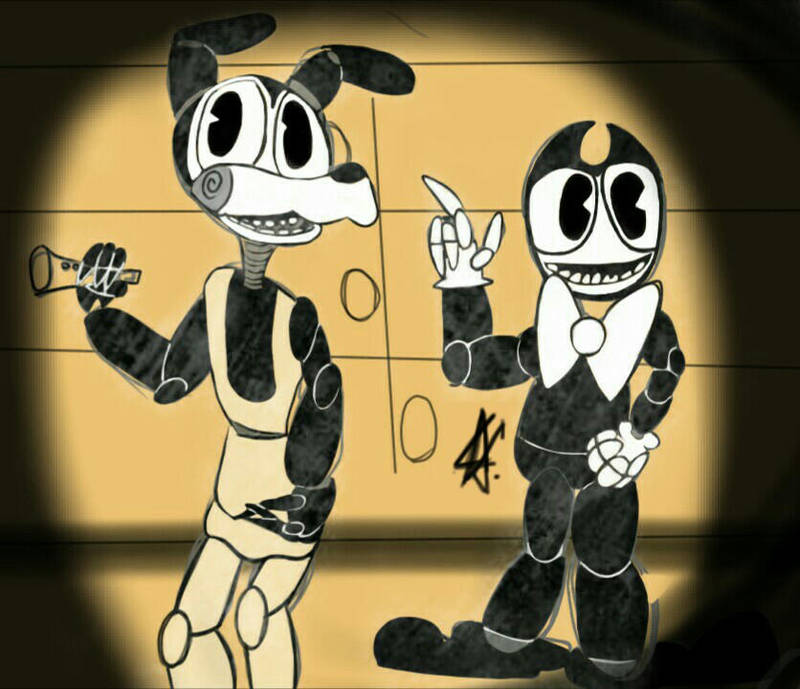 Five Nights At Bendys By Taffy Diane Pie On Deviantart