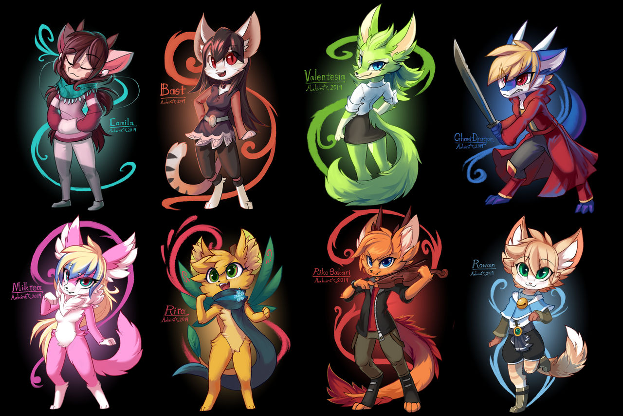 Chibis Friend Squad by Mahsira on DeviantArt
