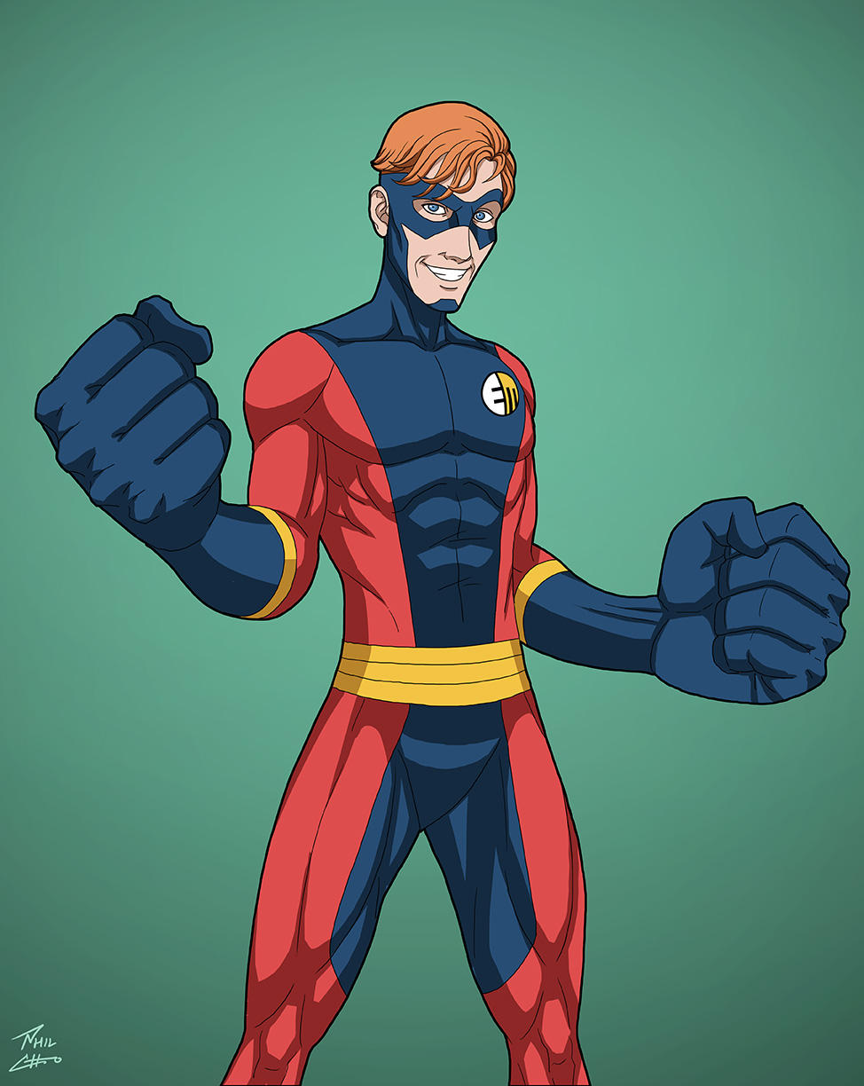 Elastic Man (Earth-27) commission by phil-cho on DeviantArt