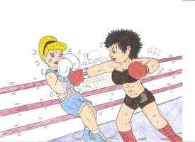 Boxing Daisy vs Peach by Jose-Ramiro on DeviantArt