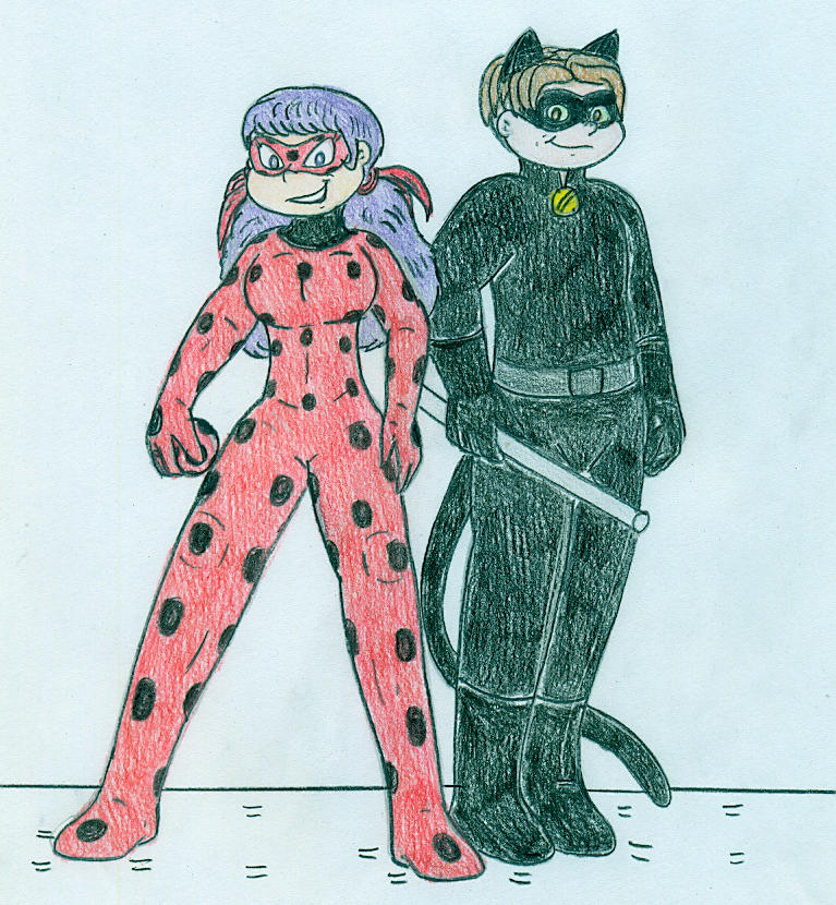 Kimi and Phil - M. Ladybug and Cat Noir by Jose-Ramiro on DeviantArt