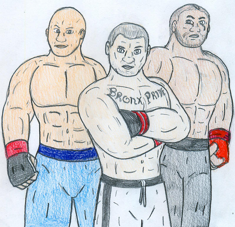 MMA Fighters by Jose-Ramiro on DeviantArt