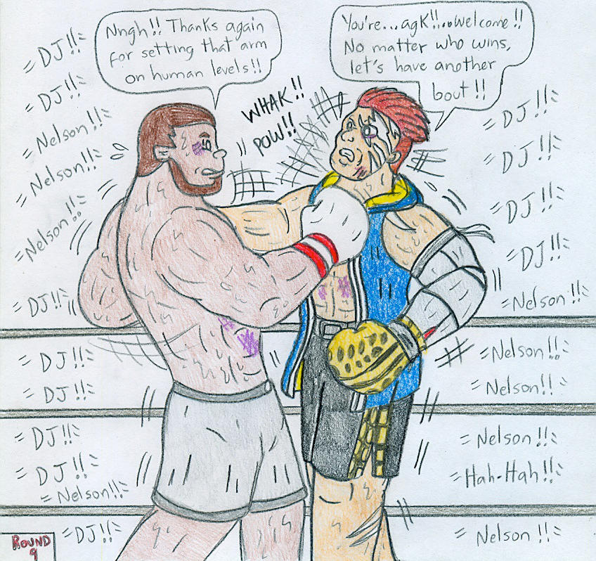 Boxing DJ vs Nelson - KOF by Jose-Ramiro on DeviantArt
