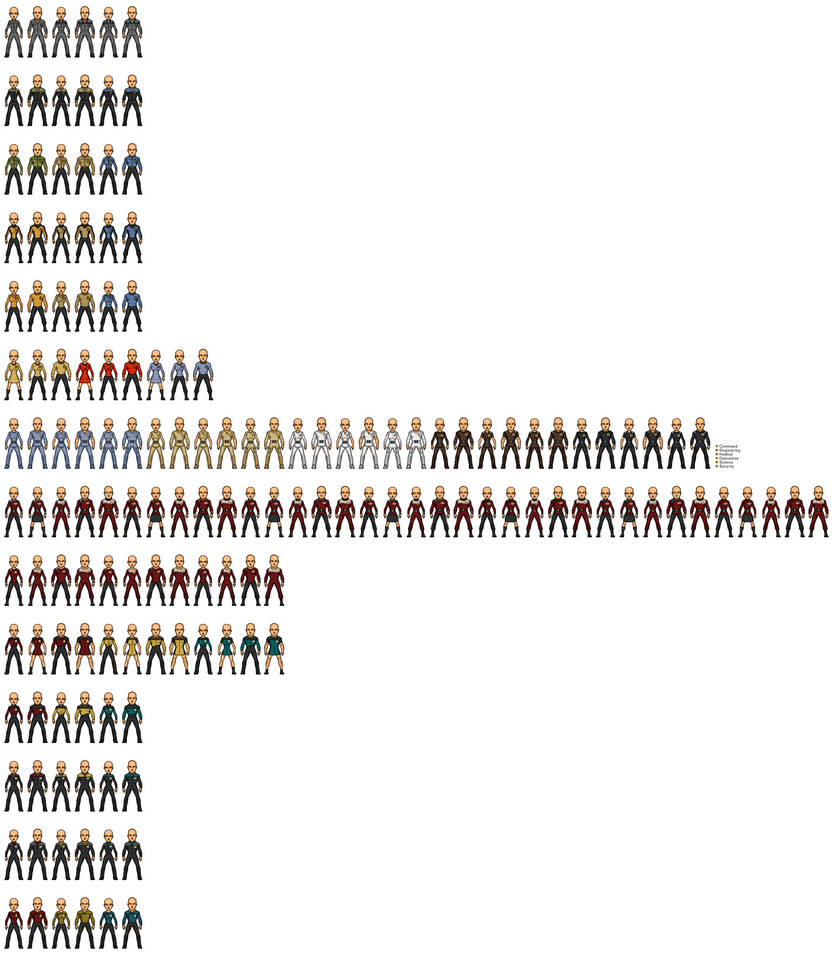Federation Starfleet Uniform Templates by Bry-Sinclair on DeviantArt