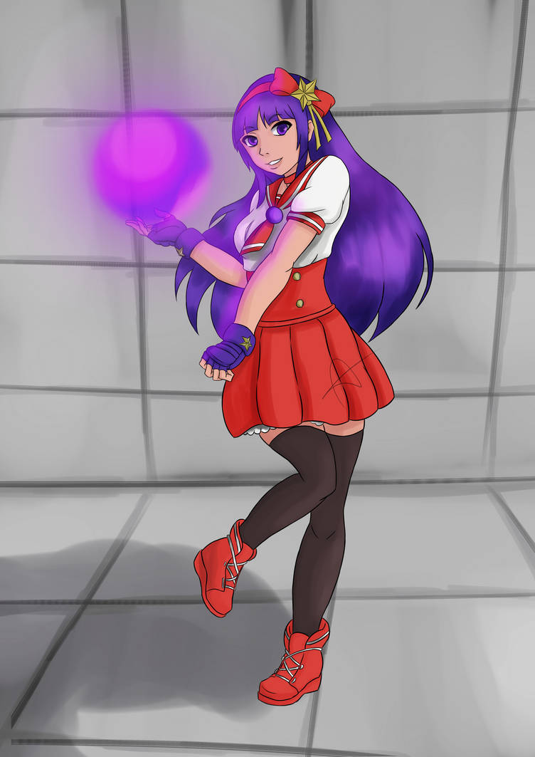 KOFXIV - Athena Asamiya by deathZera on DeviantArt