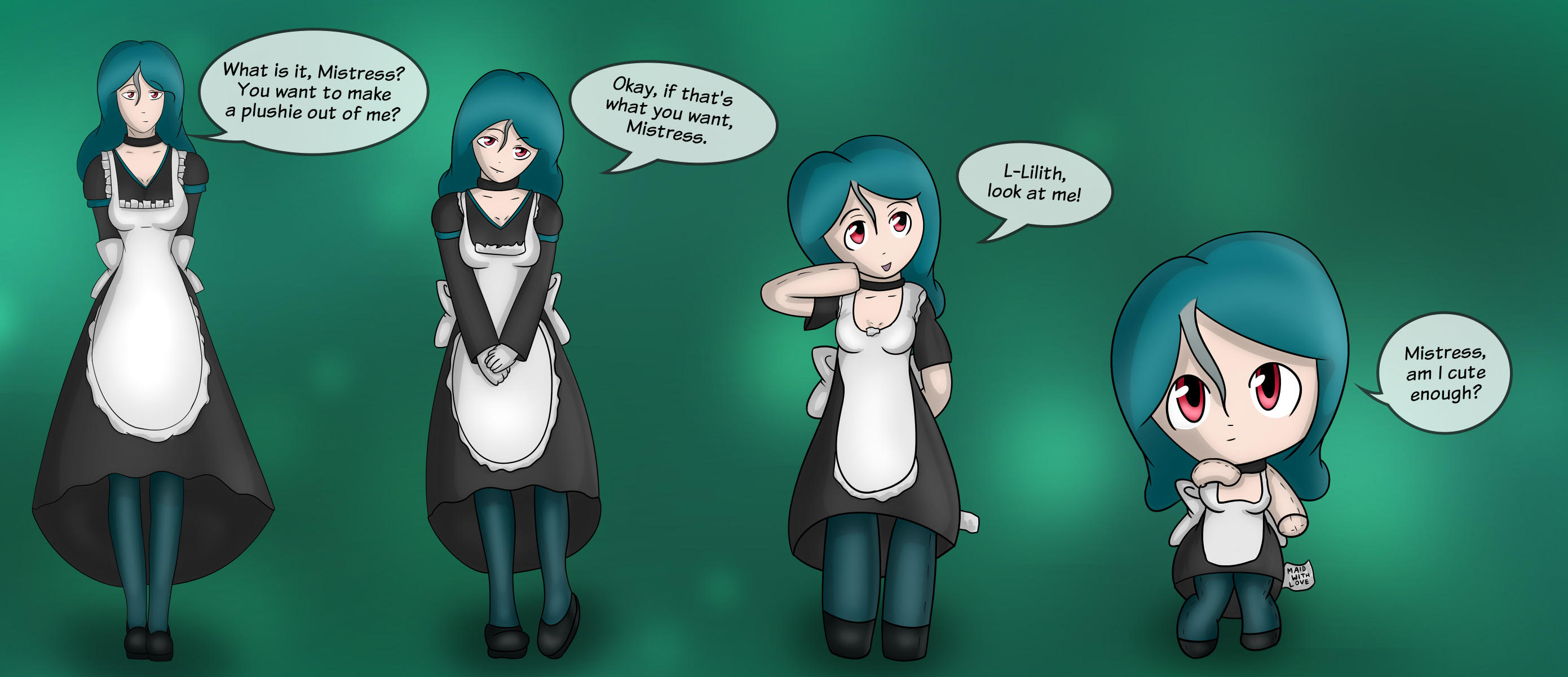 Chryssie into plushie - Inanimate TF by MizuhoTF on DeviantArt