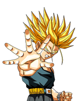 Future trunks ssj render 2 [Xkeeperz] by maxiuchiha22 on DeviantArt
