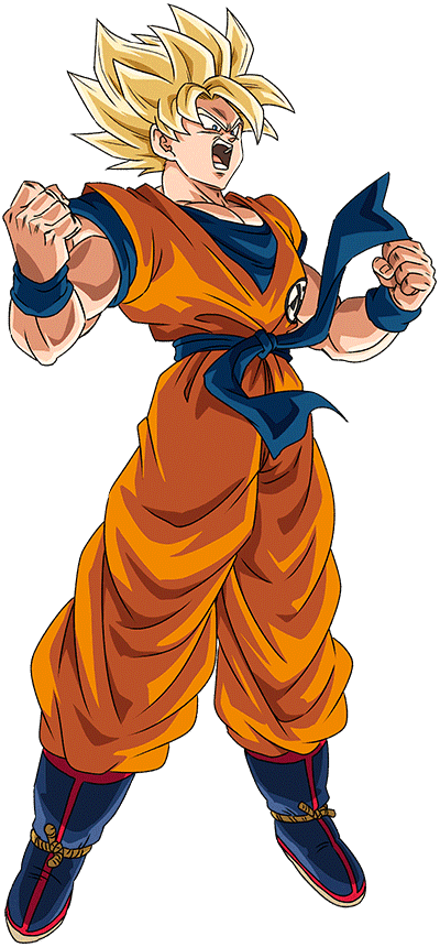 Goku SSJ (Broly Movie 2018) render [Dokkan Battle] by maxiuchiha22 on ...