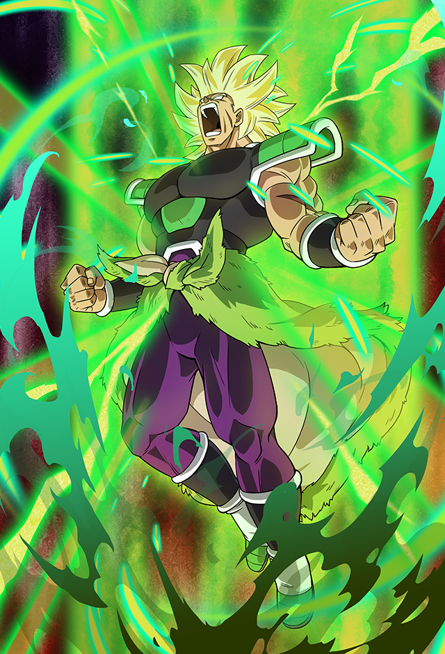 Broly SSJ (Broly Movie 2018)card [Bucchigiri M.] by maxiuchiha22 on ...