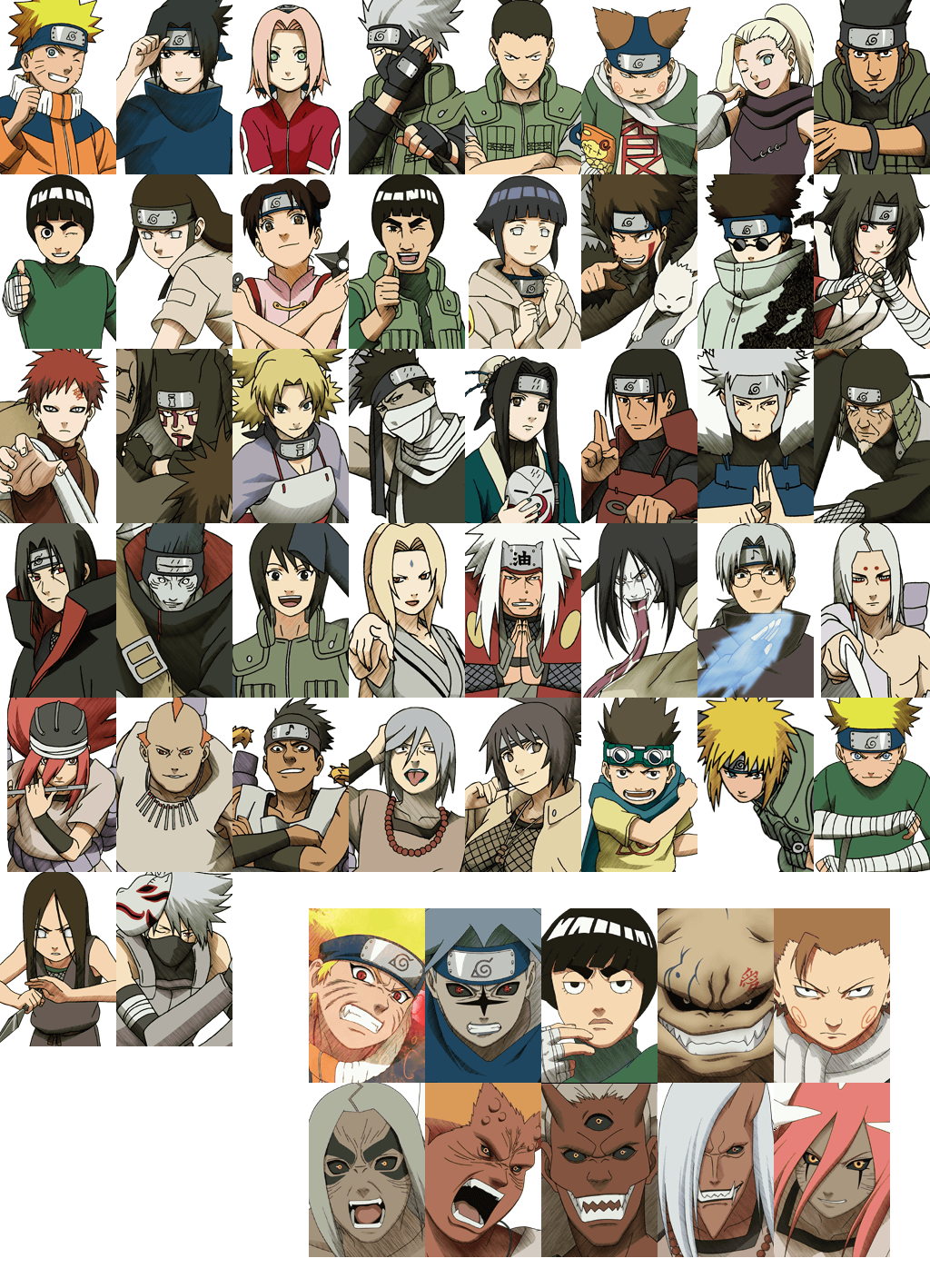 Hashirama Senju render [Ultimate Ninja 3/4/5] by Maxiuchiha22 on DeviantArt