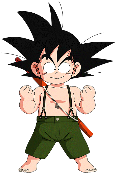 Kid Goku (Sleeping princess) render [Dokkan B.] by maxiuchiha22 on ...
