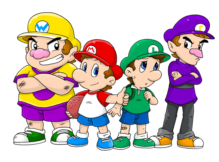 Elementary, my dear Marios~ by Nintendrawer on DeviantArt