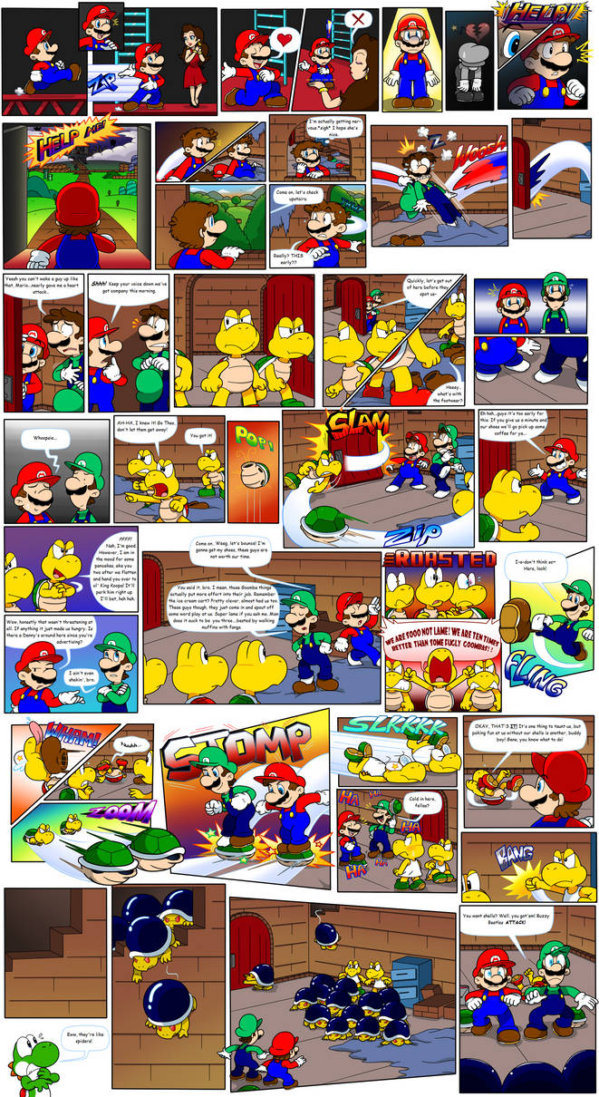 Super Mario Bros. page 54 by Nintendrawer on DeviantArt
