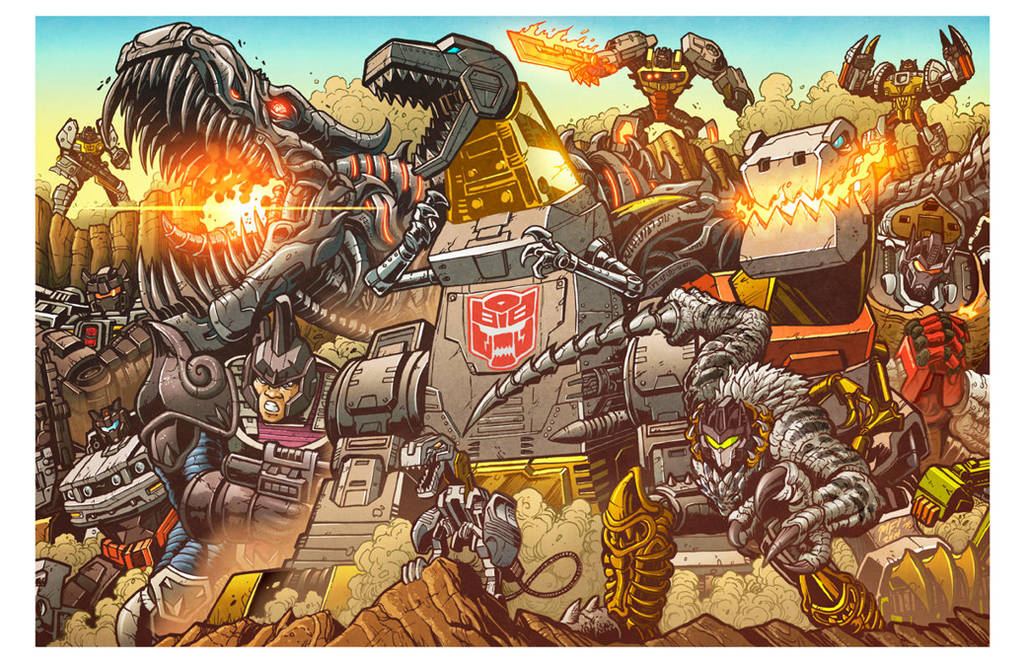 All Hail Grimlock - Botcon 2014 print by KaijuSamurai on DeviantArt