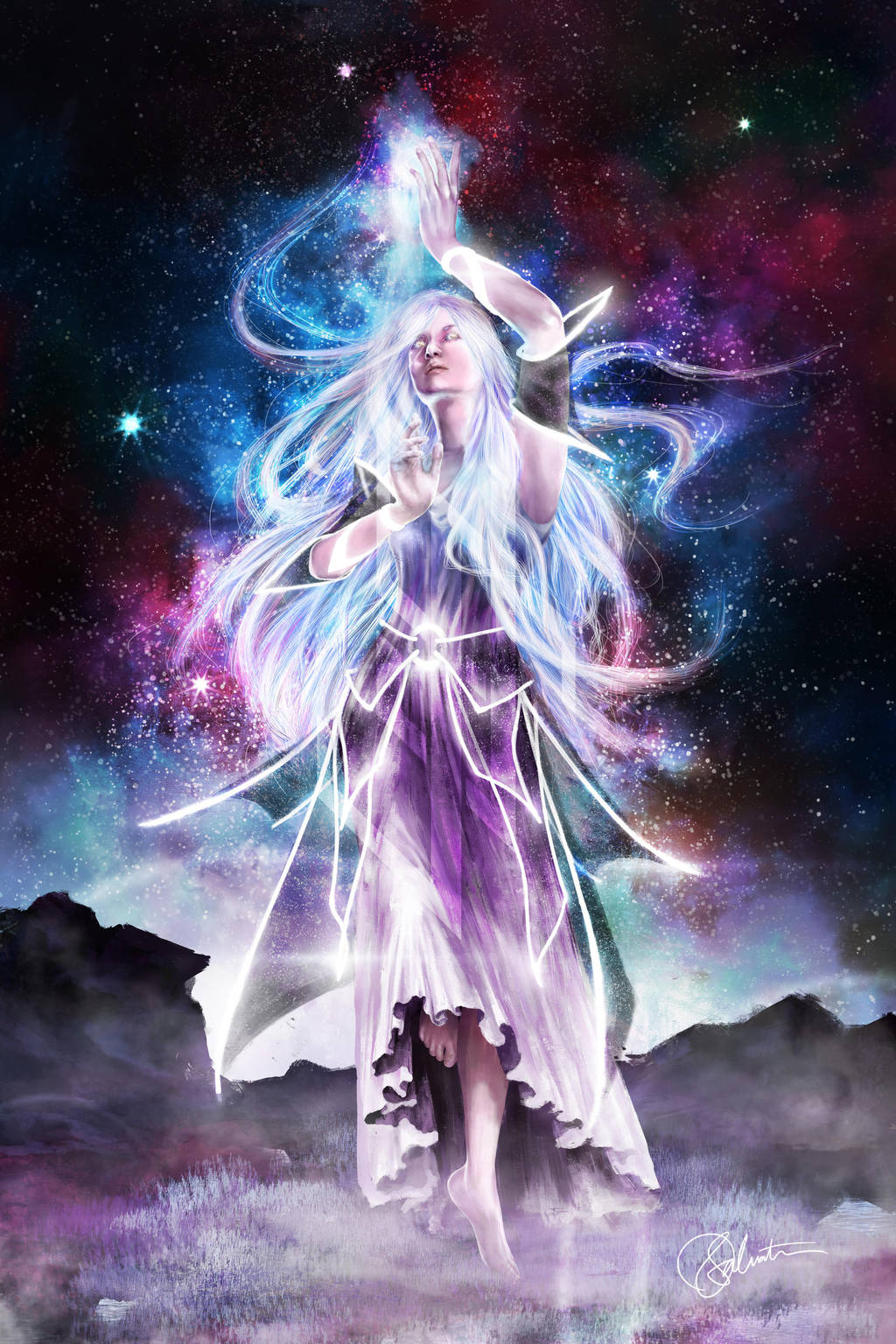 Varda, Lady of the Stars by skinnyuann on DeviantArt