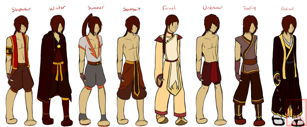 Sean's Firebender Clothes by Igakura on DeviantArt