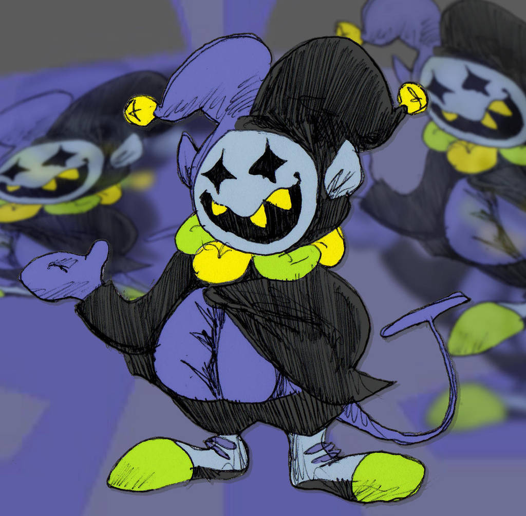 Jevil by DinoDilopho on DeviantArt