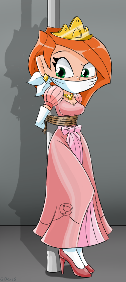 Kim Possible Bound and Gagged -Commission by gaggeddude32 on DeviantArt