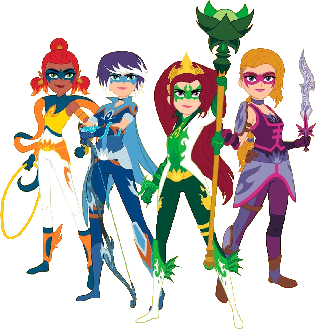 Mysticons - Piper, Zarya, Arkayna and Emerald by FigyaLova on DeviantArt