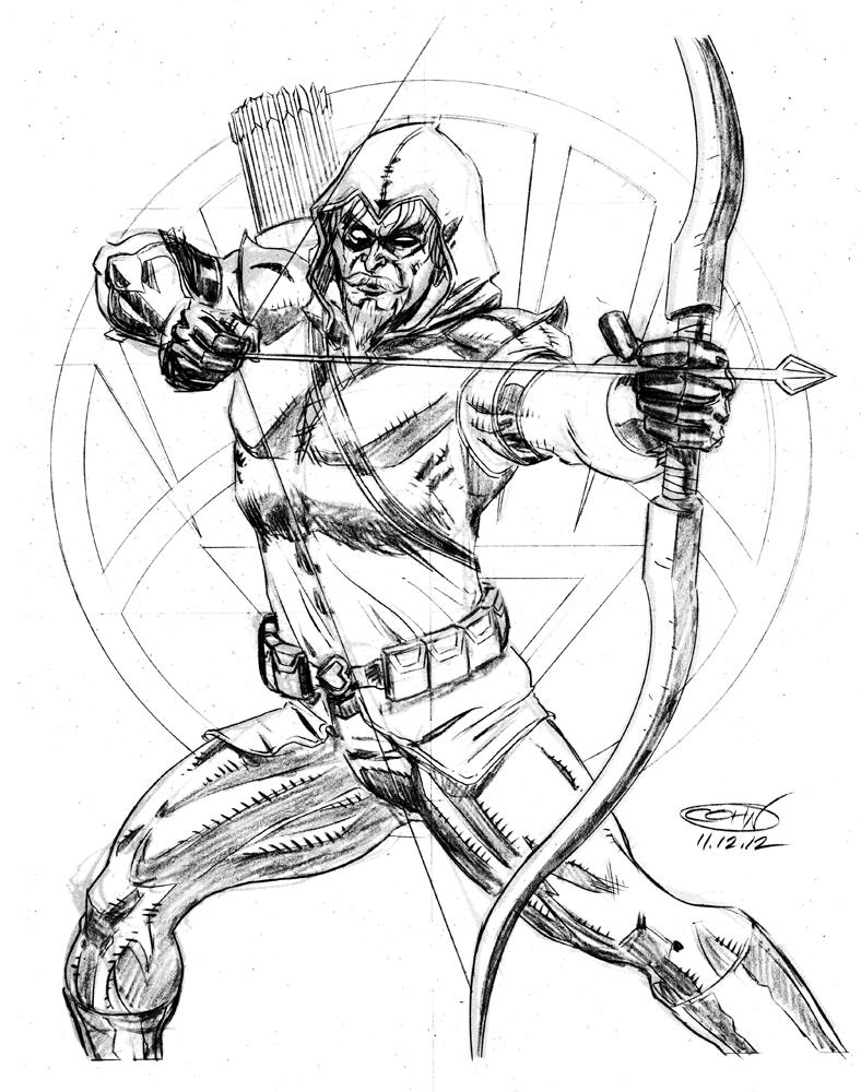 Green Arrow Pencil by ScottCohn on DeviantArt
