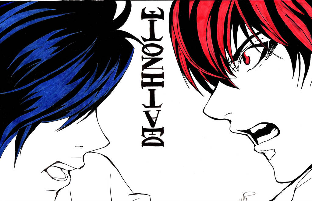 L Vs Light by MetalDBN on DeviantArt