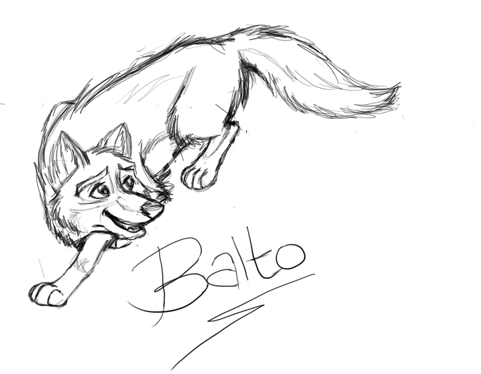 Balto Sketch for BS Collab by Pat-the-Aussie on DeviantArt