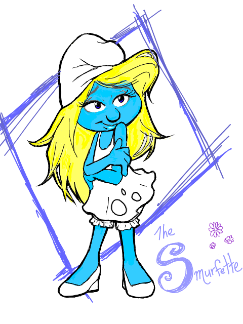 Smurfs: Matt and Original Smurfette by GrishamAnimation1 on DeviantArt