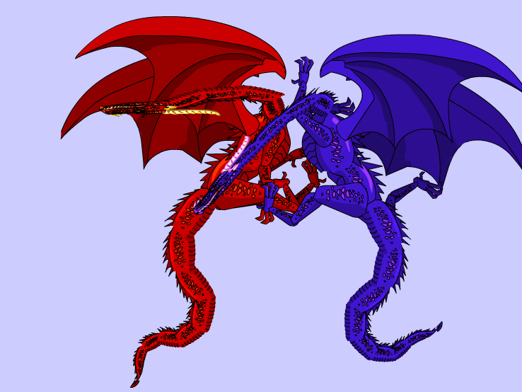 TWO Interactive dragons v 2 by JereduLevenin on DeviantArt