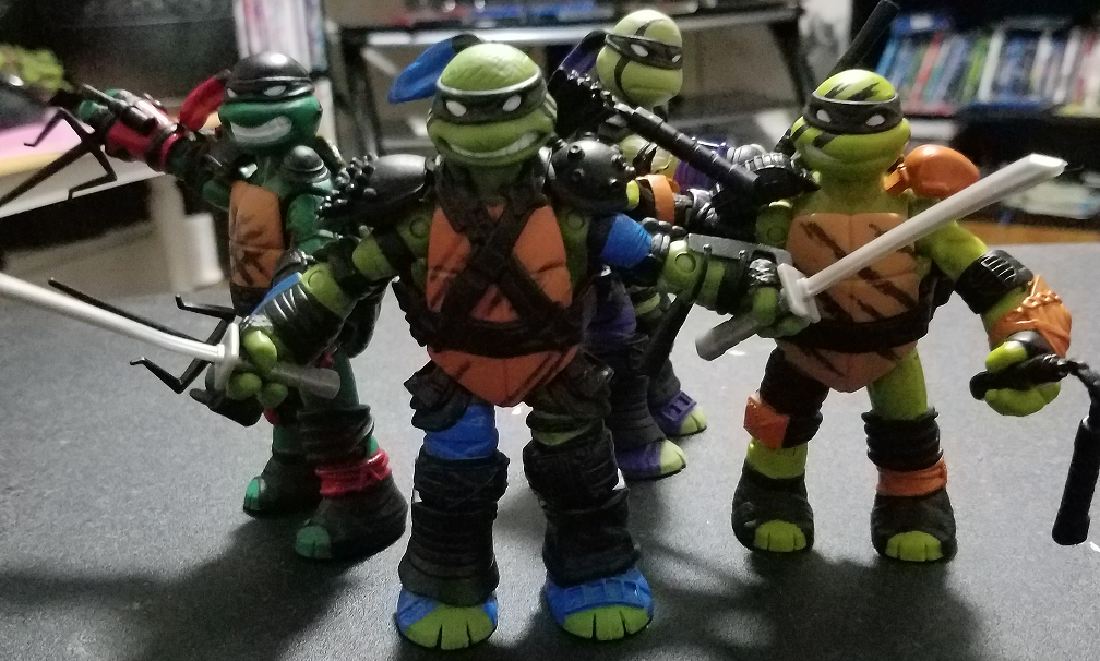 My Dark Turtles Figures by NinjaTurtleFangirl on DeviantArt
