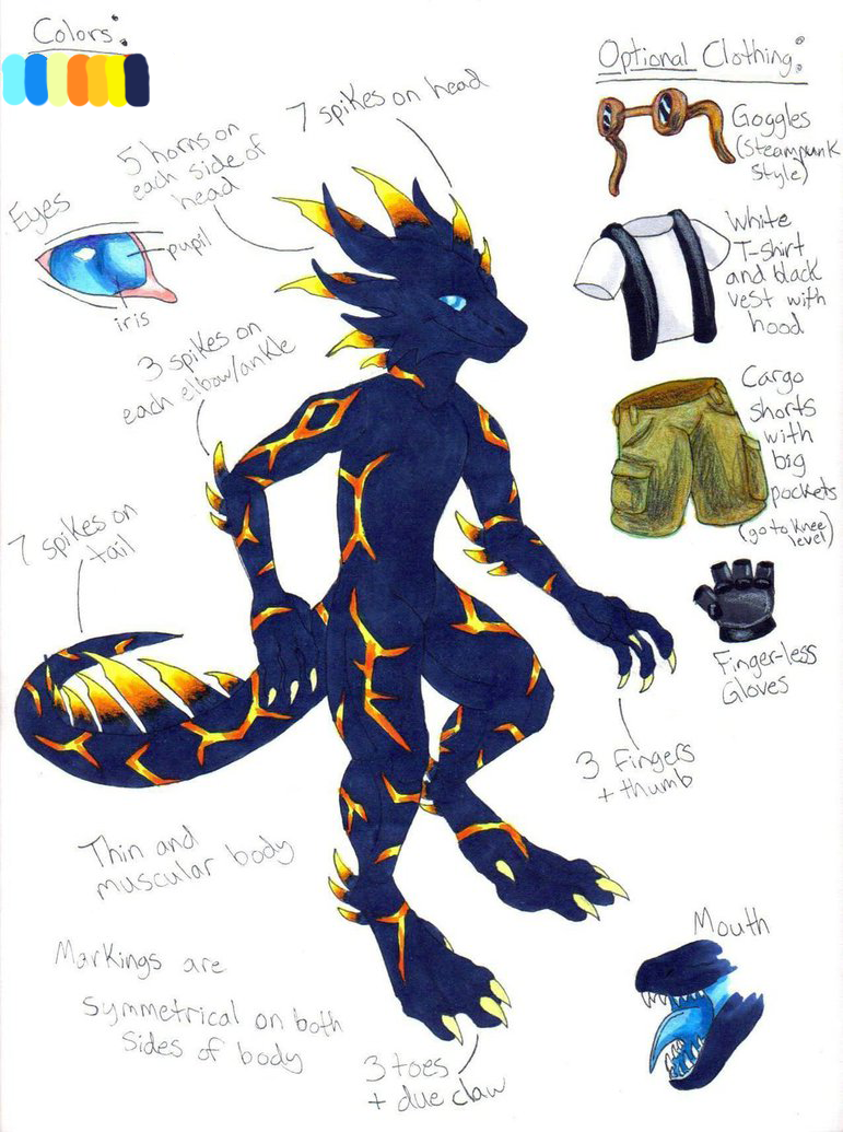 My Anthro Dragon Form by Leithster on DeviantArt