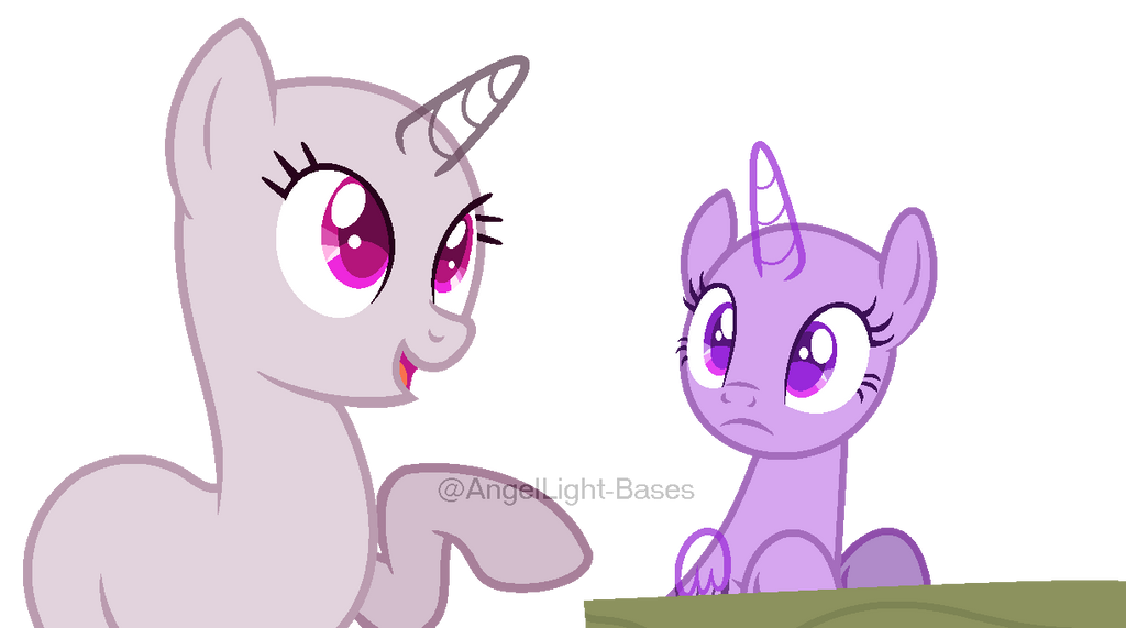 MLP FiM base | 2 Mares Base 1| by AngelLight-Bases on DeviantArt