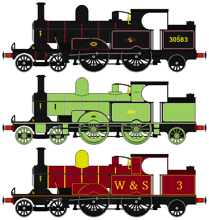 LSWR 415 class by GBHtrain on DeviantArt