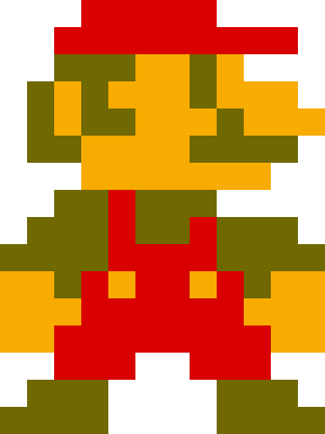 8-Bit Mario by pokedude911 on DeviantArt