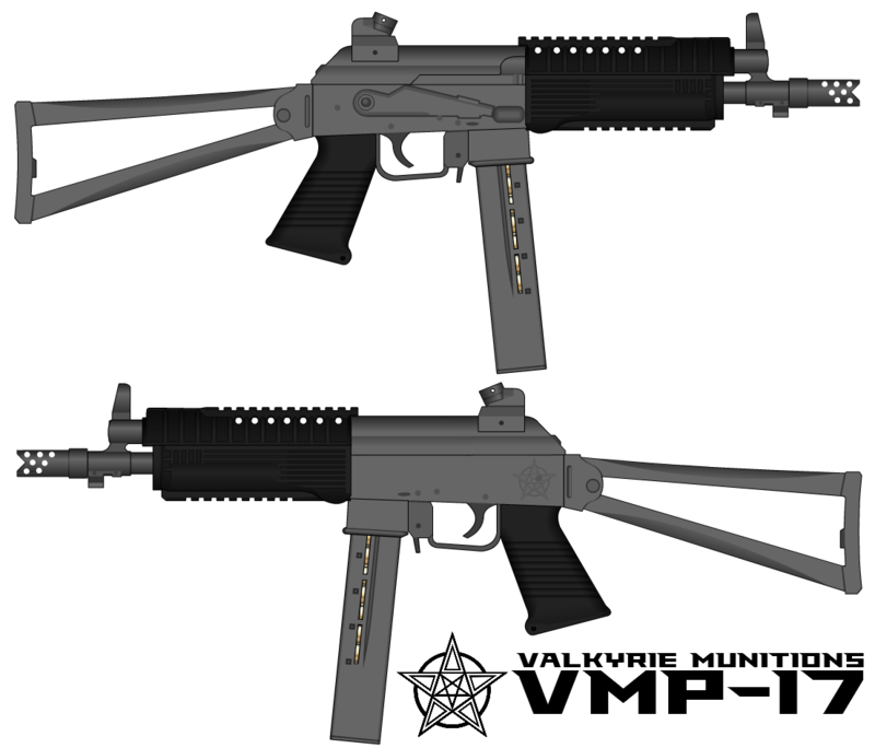 Valkyrie Munitions VMP-17 Sub-Machine Gun by Stellalupus on DeviantArt