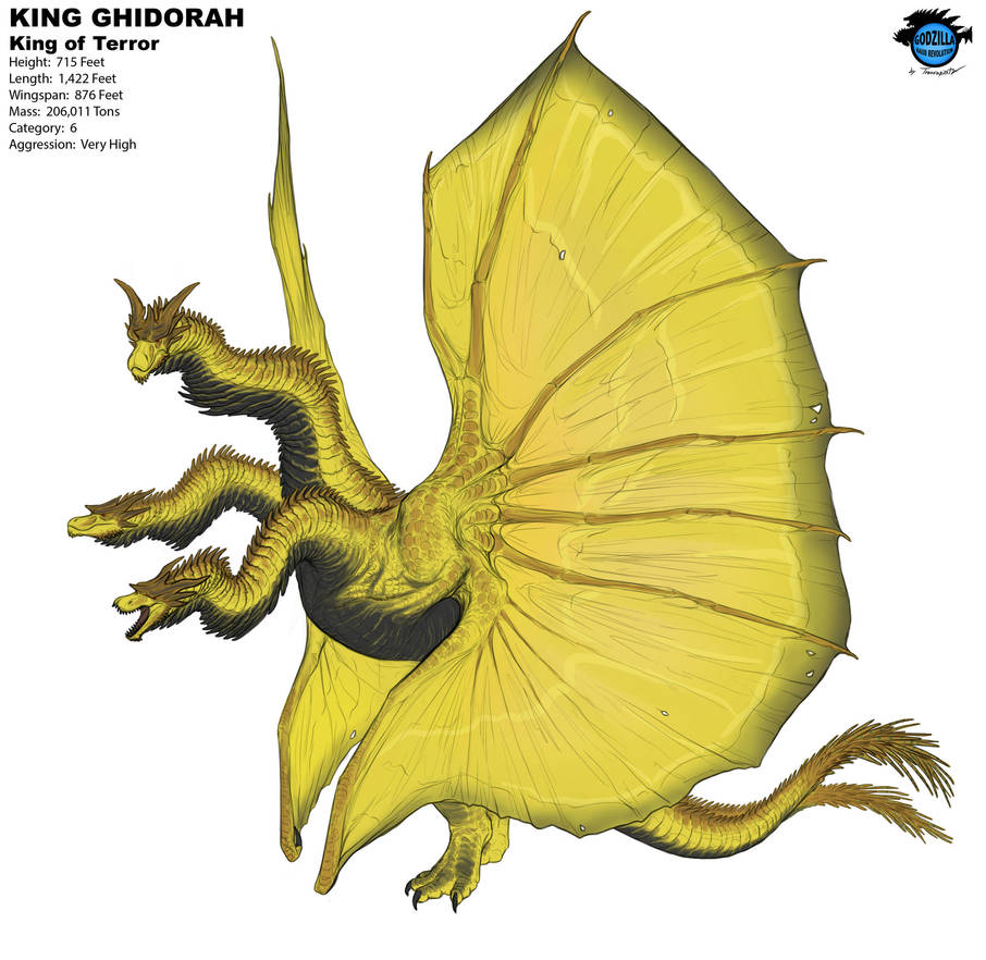 Kaiju Revolution: KING GHIDORAH by Transapient on DeviantArt