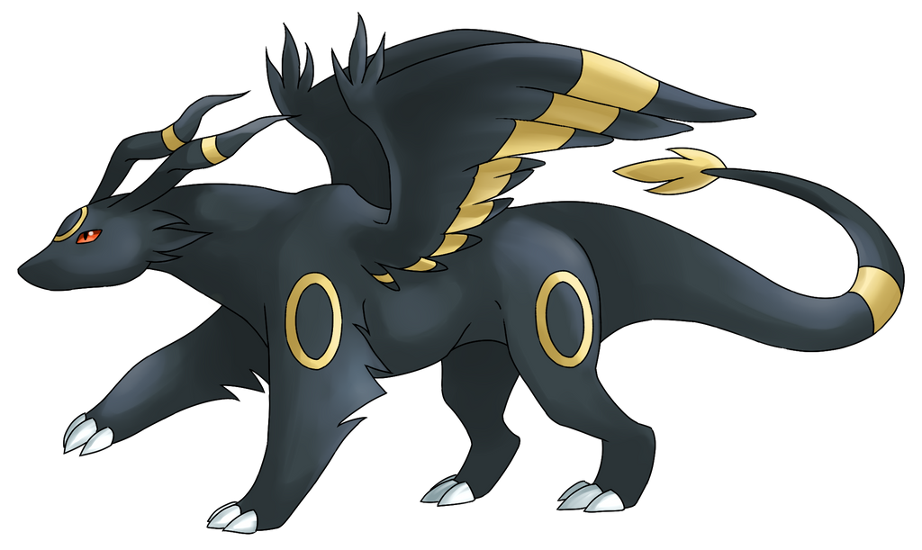 Dragon Umbreon by ShiroTheWhiteWolf on DeviantArt