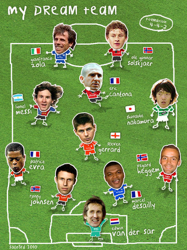 Football Best Dream Team at Lowell Jeter blog