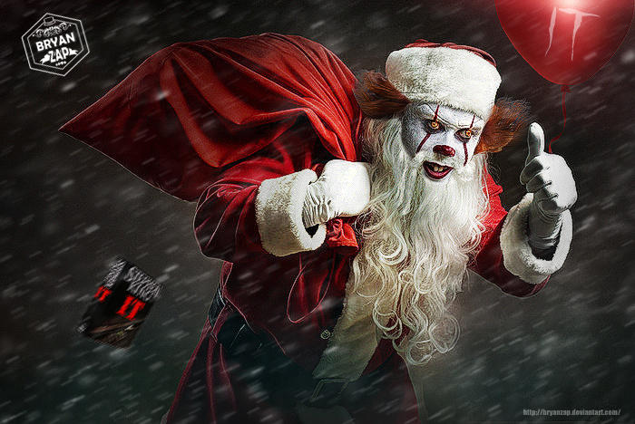 Pennywise Christmas by Bryanzap on DeviantArt